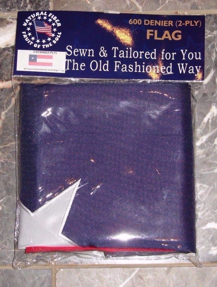 3x5 Embroidered 5th Texas Infantry Regiment Hoods Brigade 600D Nylon ...