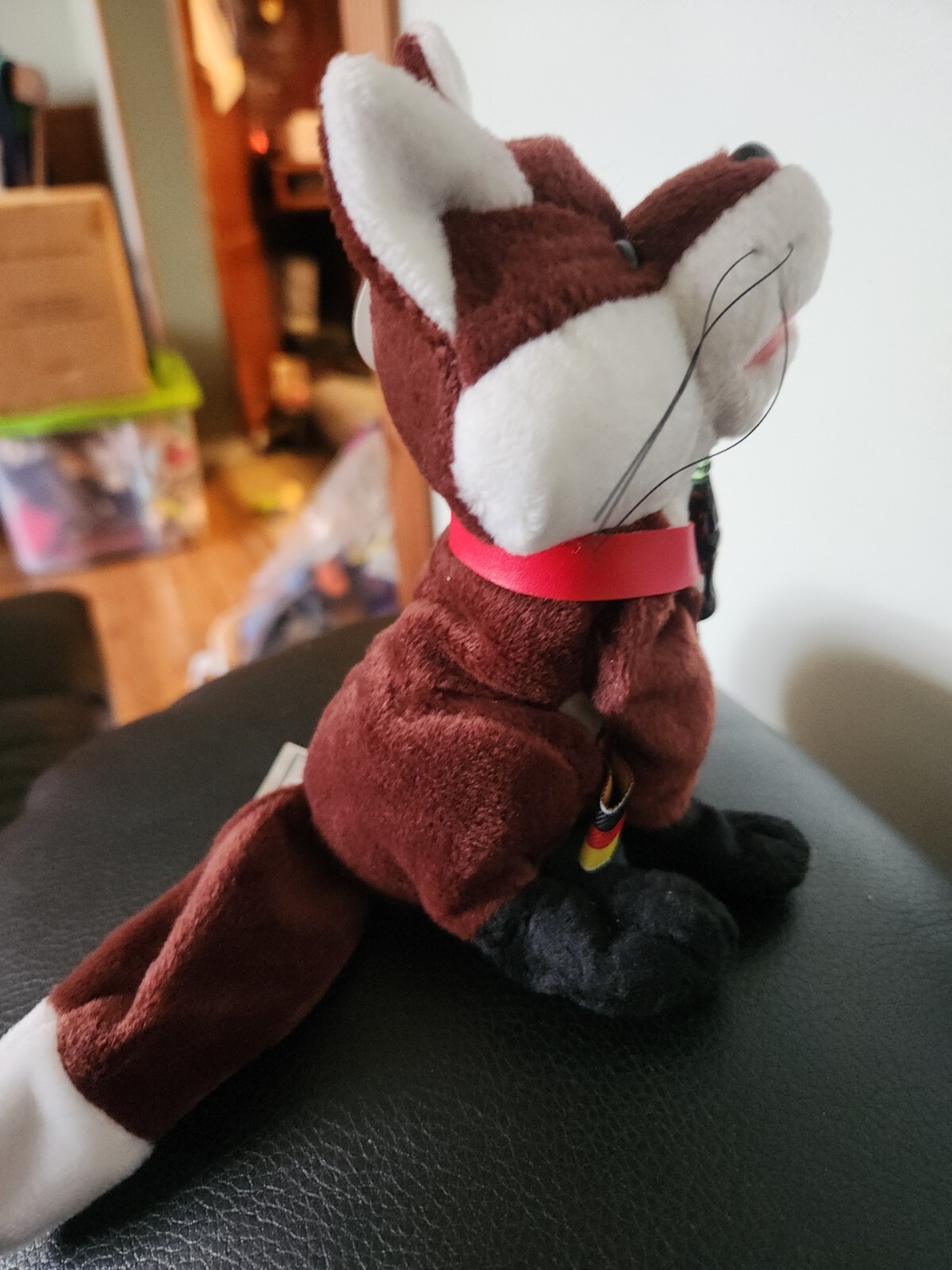 Coca-Cola I999 Germany FANNIE The Fox Plush Stuffed Animal Beanie NWT ...