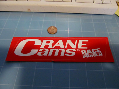 RED CRANE CAMS Sticker / Decal RACING ORIGINAL OLD STOCK | eBay