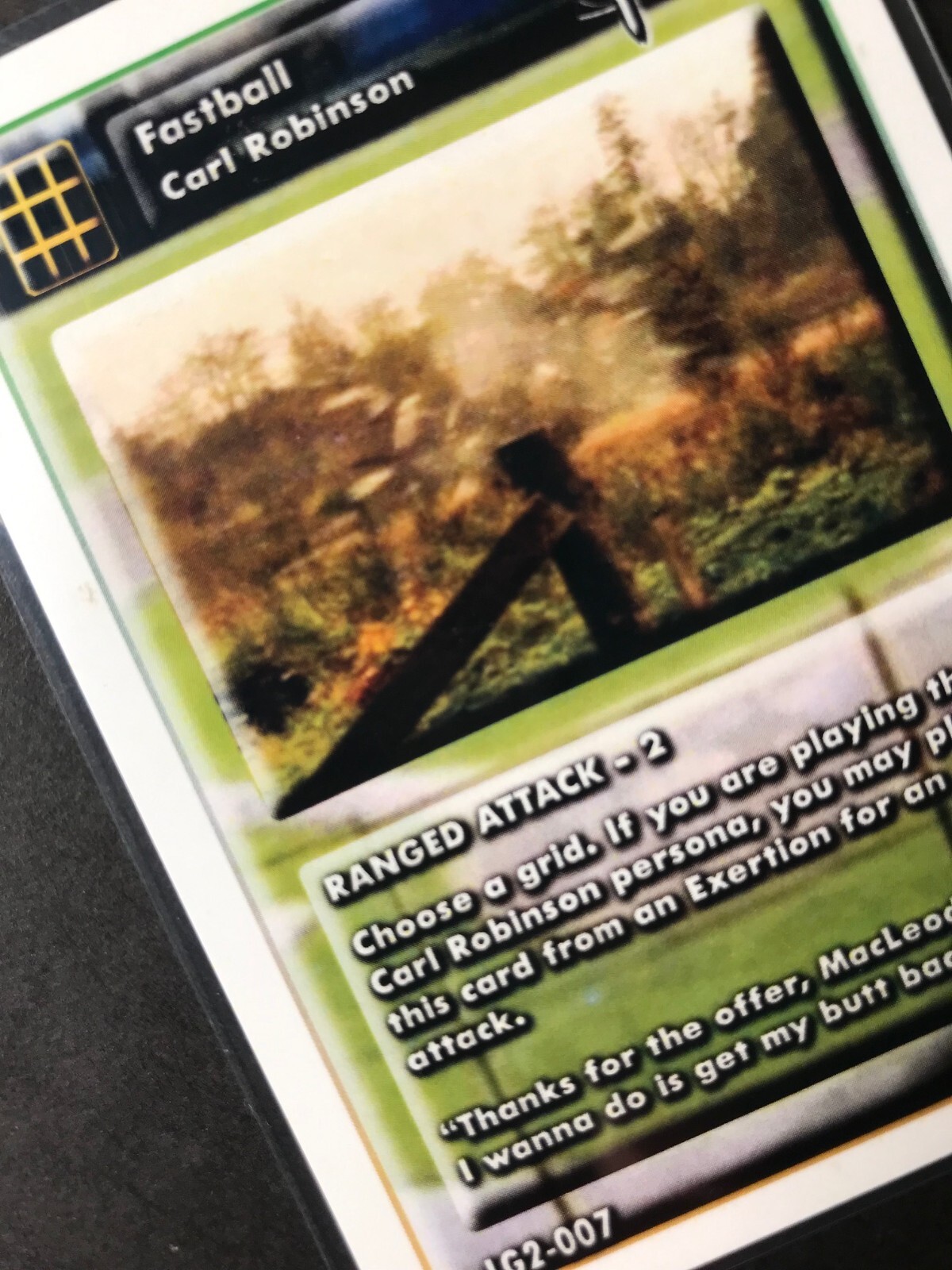 Carl Robinson FASTBALL Highlander 2nd Edition 2E CCG TCG Legacy | eBay