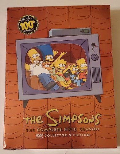 NEW SEALED The Simpsons Complete Fifth 5th Season DVD US Release | eBay