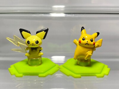 Pichu, Pikachu Pokemon Monster Bandai Full Color Gashapon Collection ...