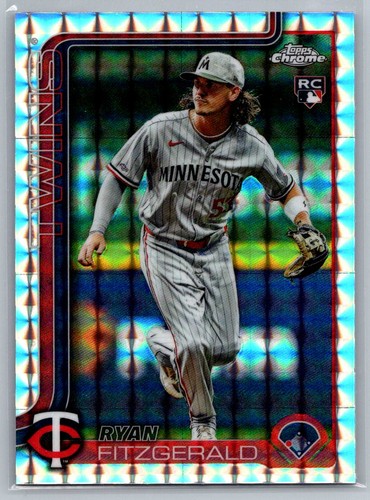 2025 Topps Chrome Update Ryan Fitzgerald Geometric #USC8 Minnesota ...