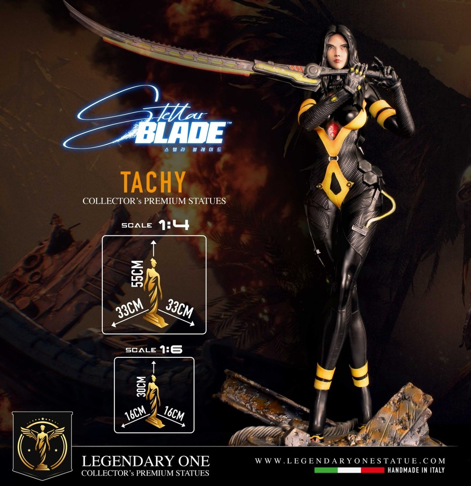 Tachy Stellar Blade Black Body Suit Statua Action Figure 1:6 1/4 Made ...