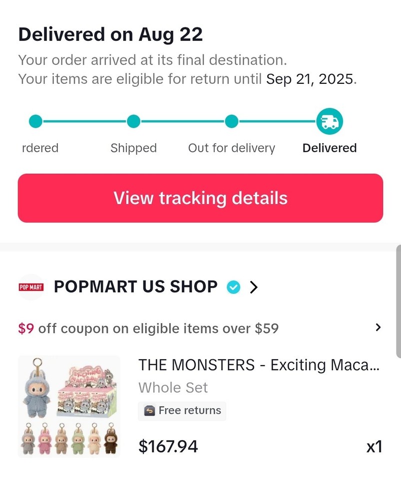 AUTHENTIC Pop Mart Labubu The Monsters Exciting Macaroon Series SEA ...