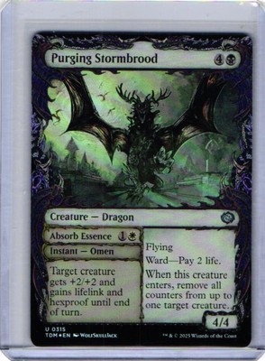 Purging Stormbrood Showcase Tarkir: Dragonstorm Foil #315 | eBay