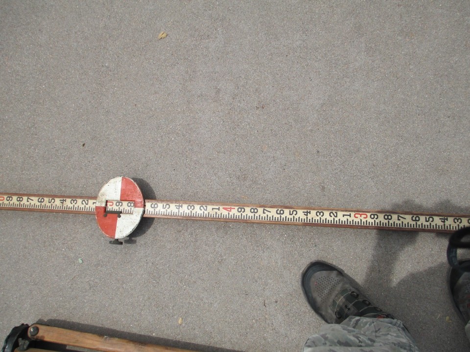 VTG DAVID WHITE SURVEYOR EQUIPMENT TRANSIT TRIPOD AND FREDERICK POST ...