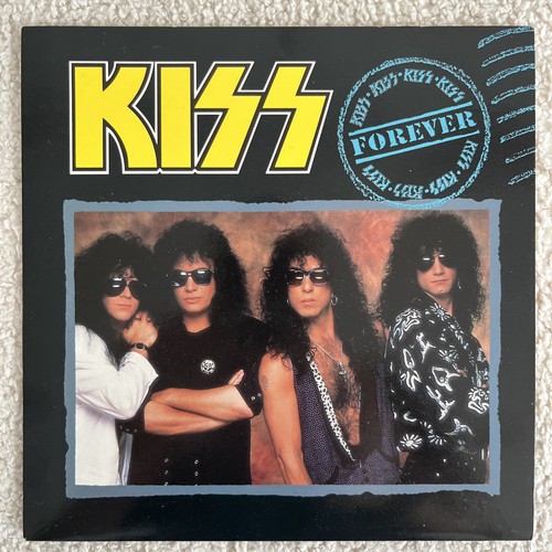Kiss Forever Remix 7” Vinyl Rare Near Mint Vertigo 1989 Kiss 11 ...