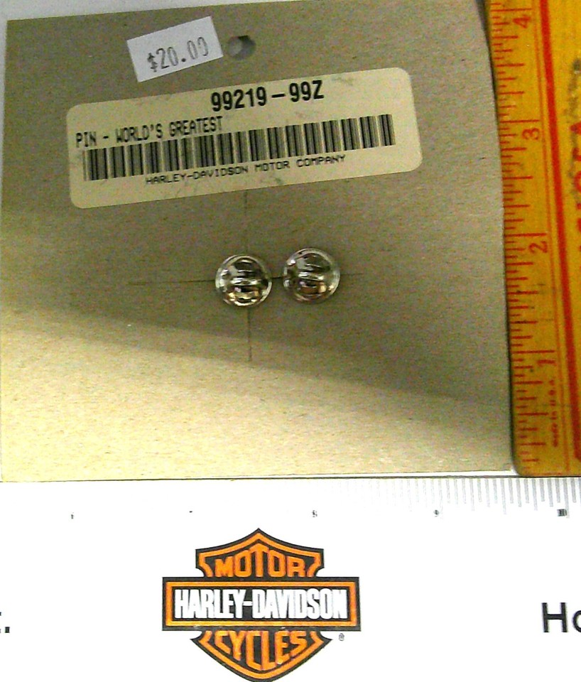 90's Harley pin vintage collectible old motorcycle pinback biker vest ...