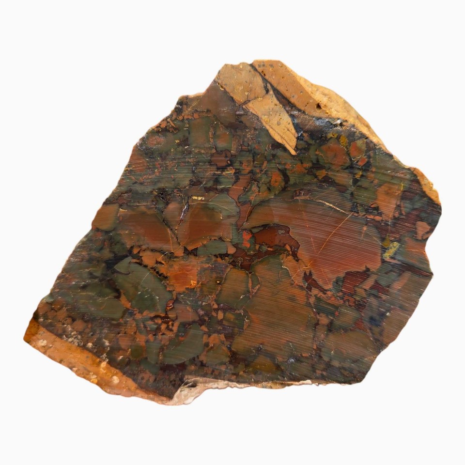 Rare Whisky Creek Brecciated Jasper Lapidary Cutting Rough Chunk Stone ...