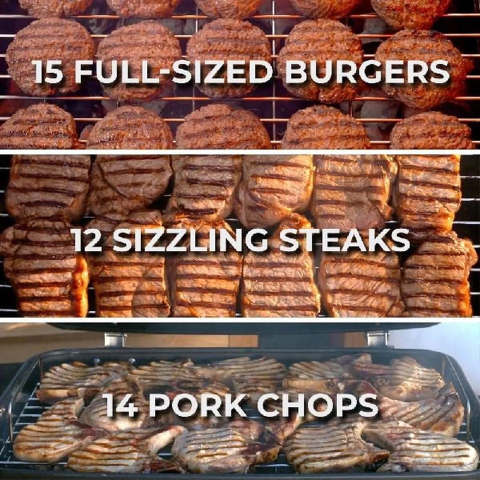 Emeril Lagasse Southern Cooker, Portable Outdoor Charcoal Grill & Meat ...