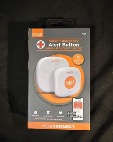 MOBI Emergency Alert Button/Smart Wireless Caregiver Support Monitoring ...