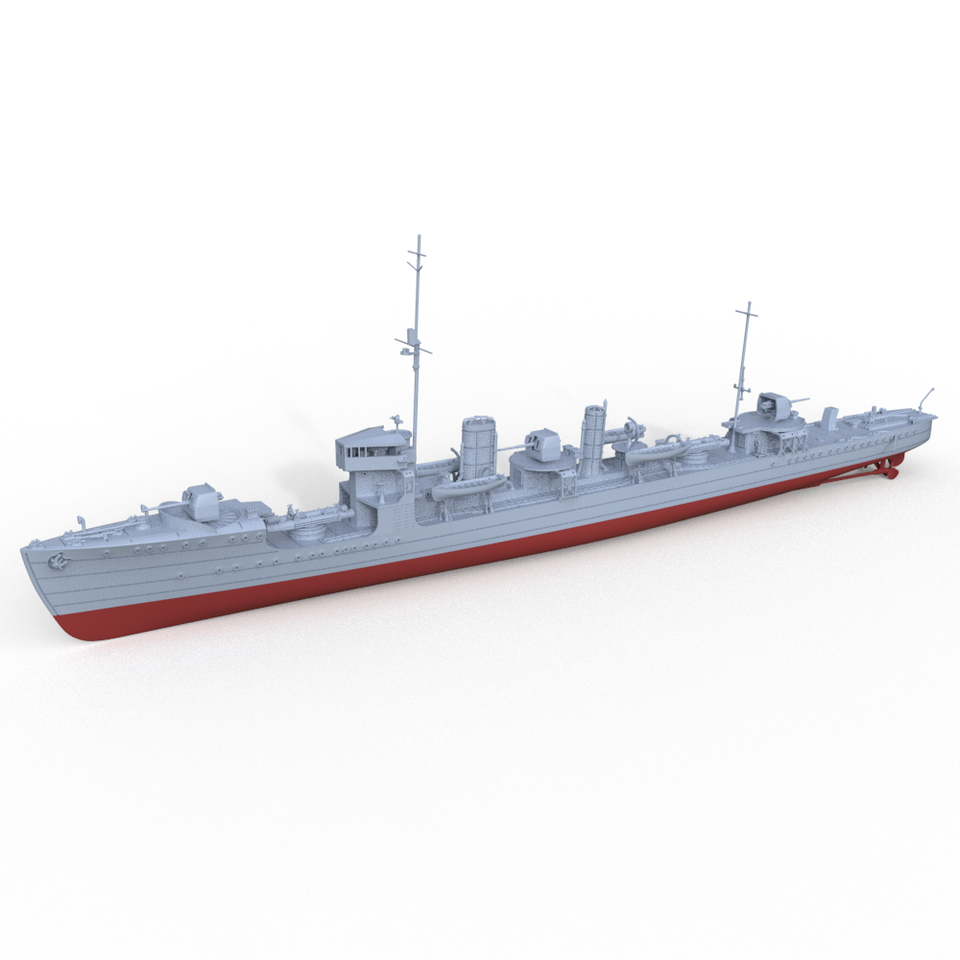 SSC350742S 1/350 Model Kit Momi Class, IJN Destroyer Momi, 1930 ...