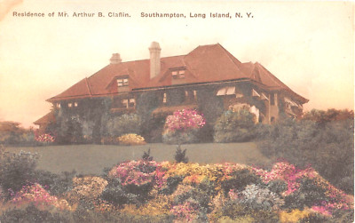 1920's? Arthur B. Claflin Home Southampton LI NY post card | eBay