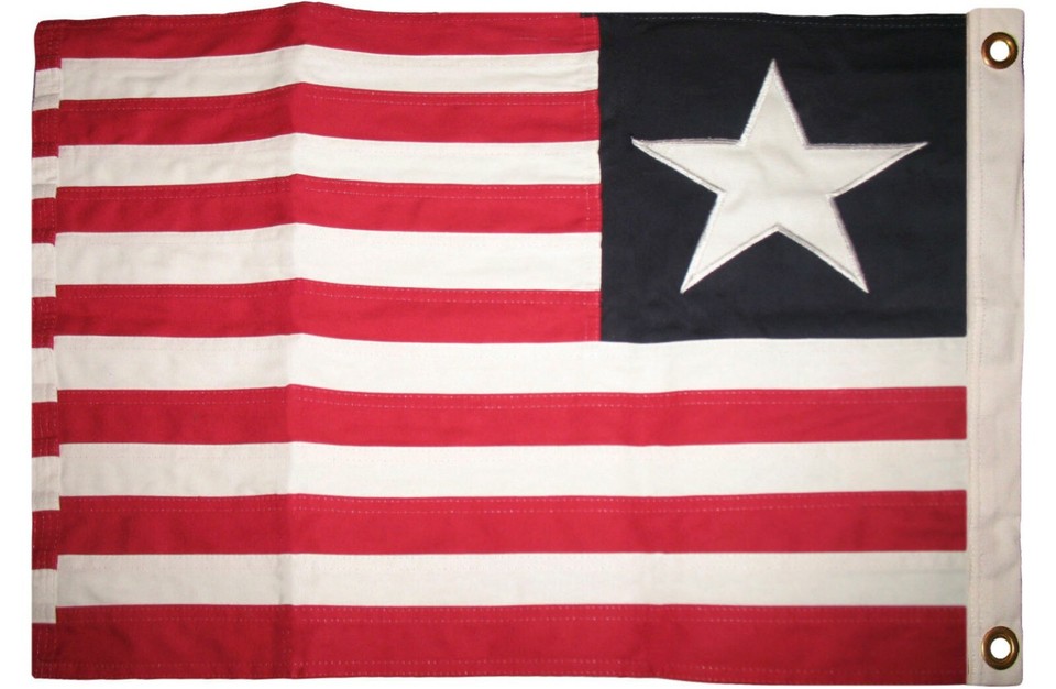 16x24 Embroidered 100% Cotton Florida Secession Texas Navy Flag 16"x24 ...