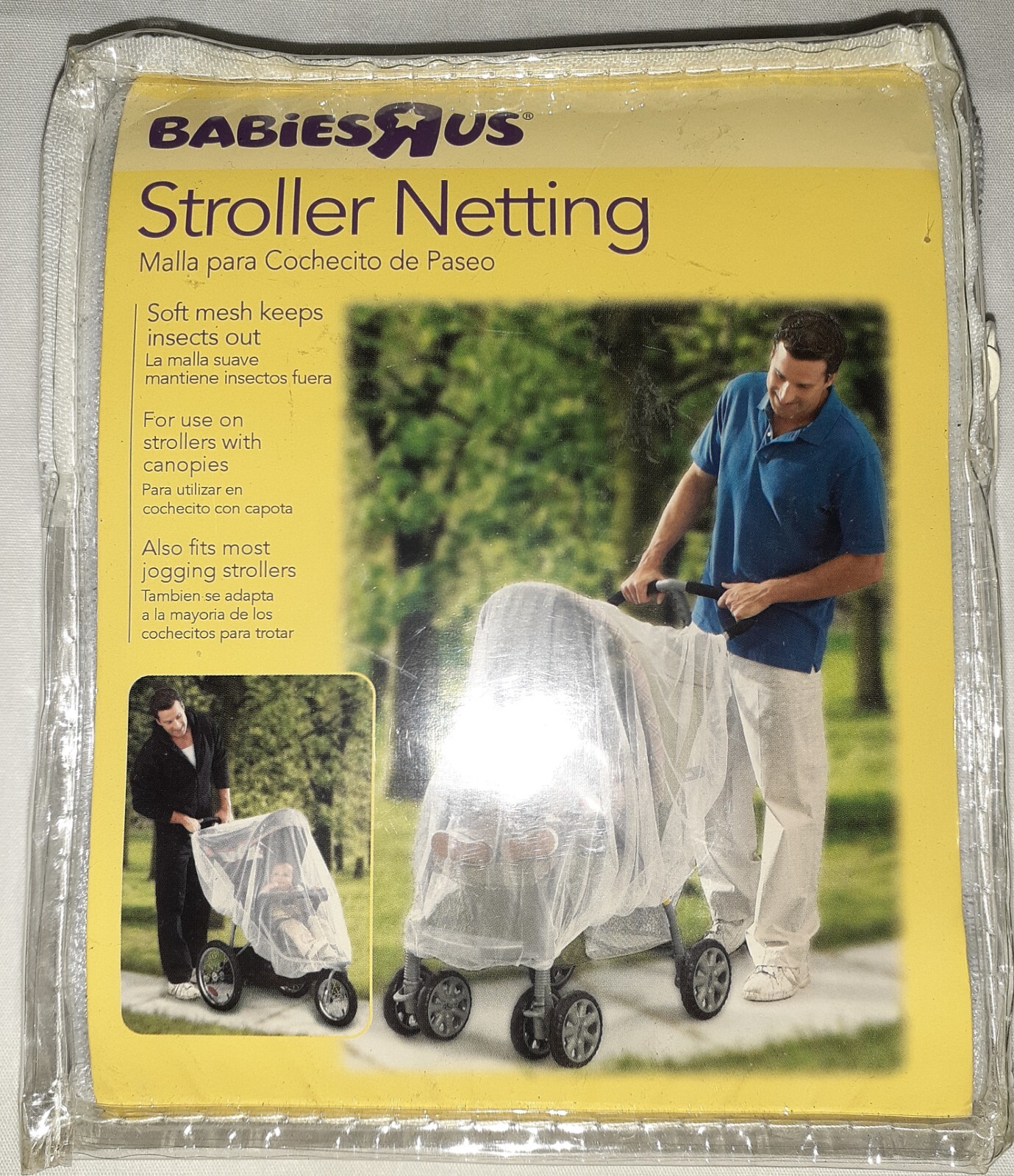 Babies R Us Stroller Netting Soft Mesh Keeps Bugs out for Strollers w ...