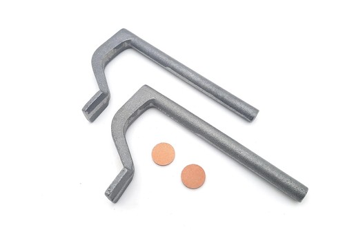 Pair Of Workbench Holdfasts Bench Clamps Made From Ductile Iron 8" Tall ...