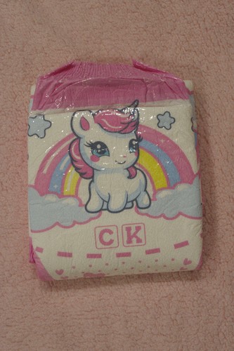 Rare German Cloudrys Rainbow Island, 1x ABDL Adult Diaper Sample ...