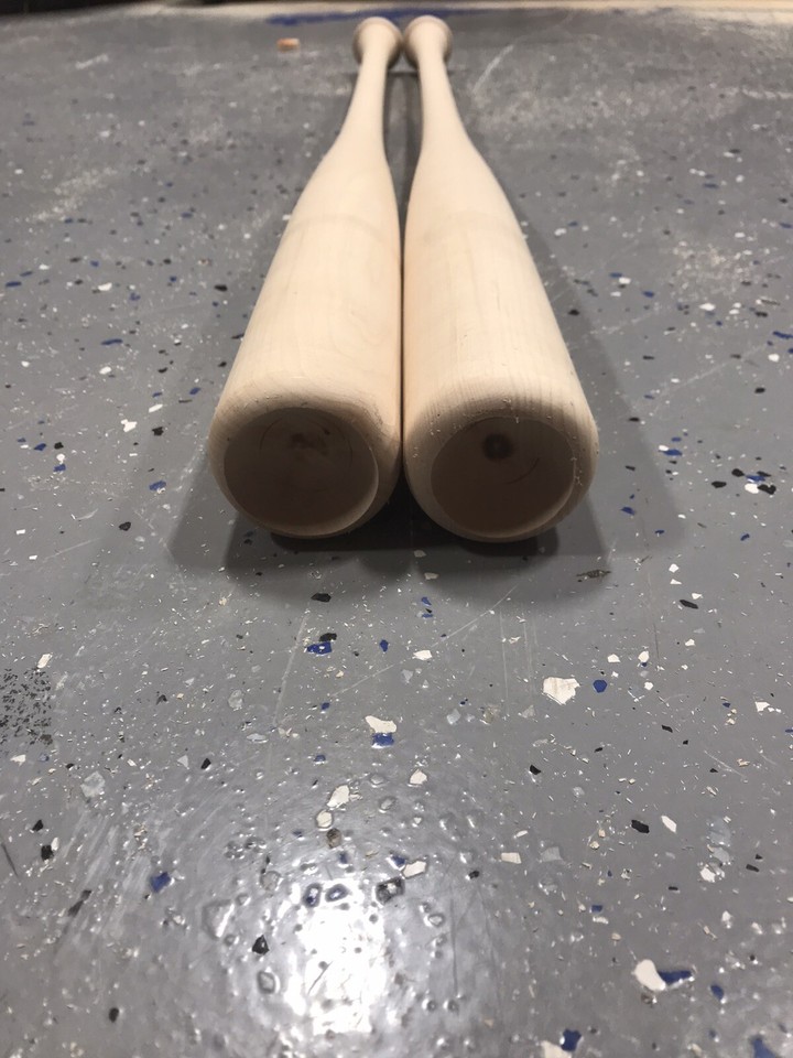 2-GAME READY- Cupped-Wood Blem Baseball Bat! Free Shipping! | eBay