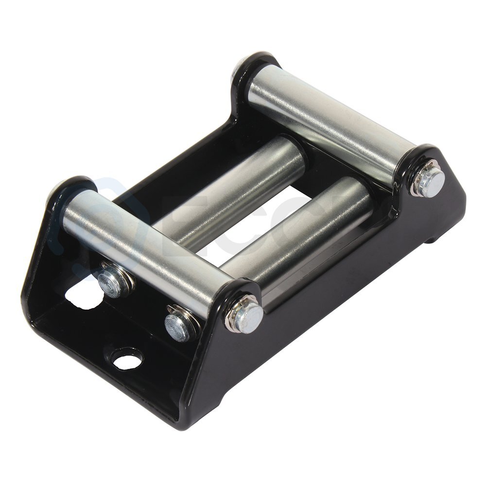 4-1/4" Winch Roller Fairlead Super Heavy Duty 4 Way Roller Cable Guide ...