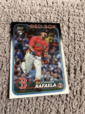 2024 Topps Series 1 Ceddanne Rafaela Rookie #313 Boston Red Sox ...