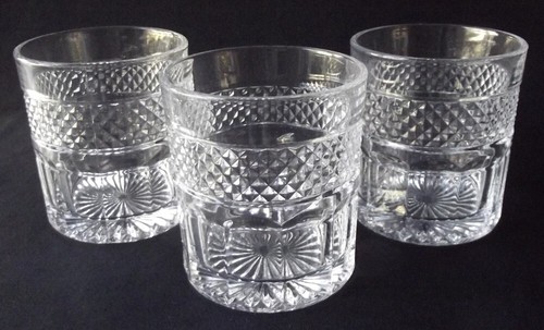 STUDIO CRYSTAL BY GODINGER 3 RENAISSANCE DOUBLE OLD FASHIONED TUMBLER ...
