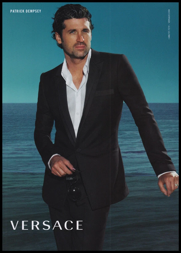 Patrick Dempsey Versace
