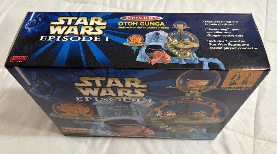 STAR WARS MICRO MACHINES EPISODE 1 ACTION FLEET OTOH GUNGA PLAYSET ...