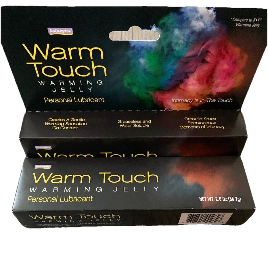 2 Pack - Natureplex Warm Touch Warming Jelly 2oz Tube - Personal ...
