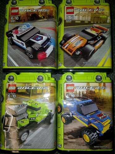 LEGO RACERS SET: 8301*8302*8303*8304 - NEU & VERSIEGELT | eBay