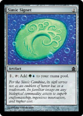 SIMIC SIGNET Commander MTG Magic the Gathering Cards DJMagic | eBay