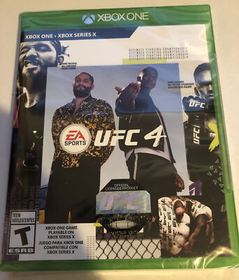Xbox One - UFC 4 (Brand NEW & Sealed) EA Sports MMA XB1 - FAST Shipping ...