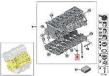 OEM BMW E60N E61N E70N E71 E82 E84 OIL SPRAYING NOZZLE 7598003 ...