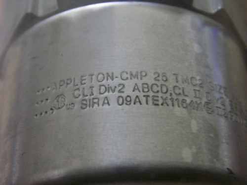 New: Appleton CMP- TMC2 Cable Gland Connector. 1" NPT | eBay