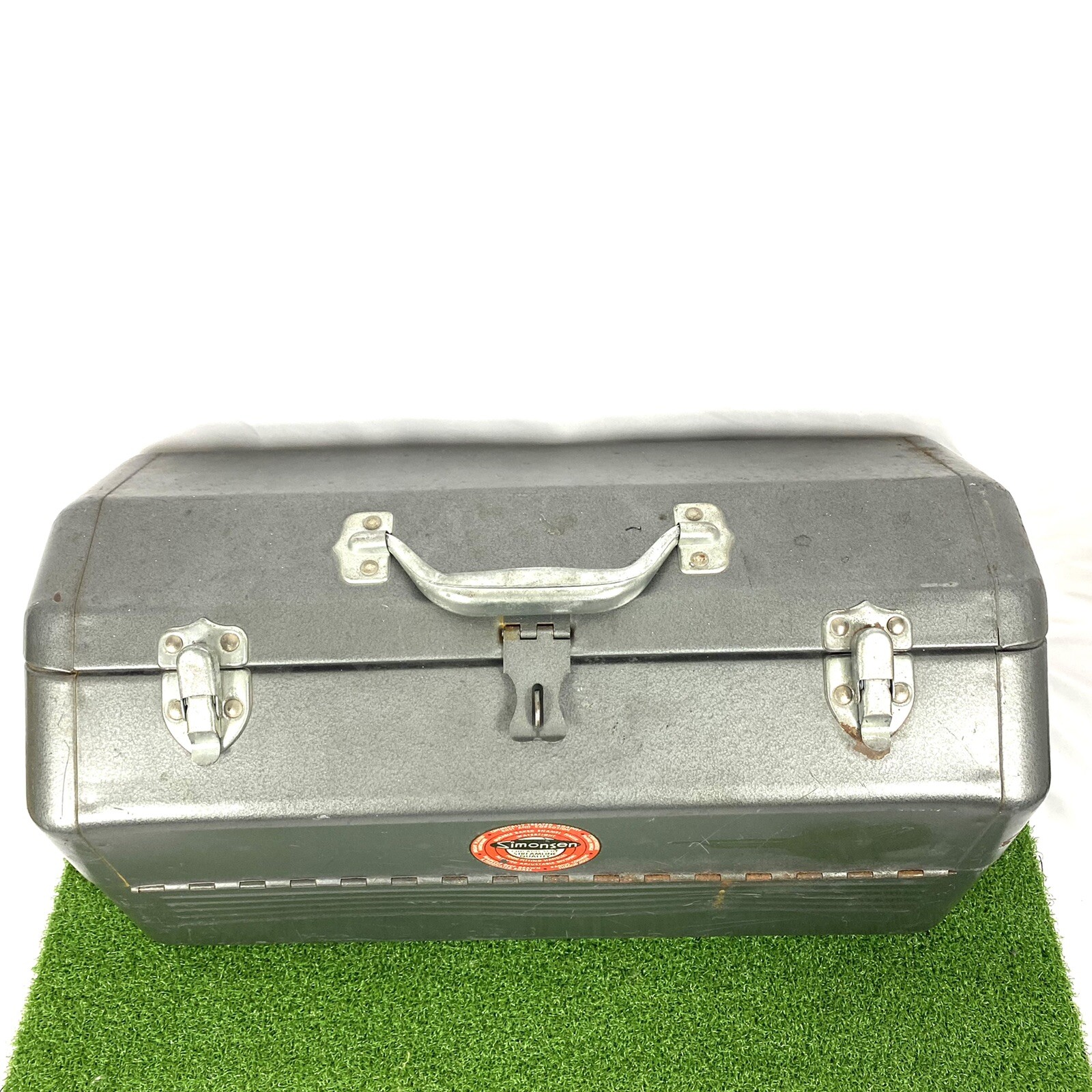 Vintage - Simonsen Streamline Quality Tackle Box Tool Box Deep 4 Tray ...