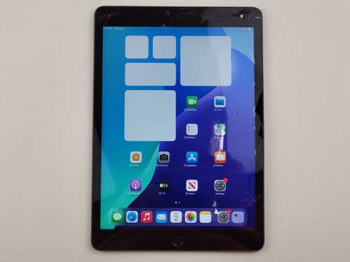 Apple iPad (9th Gen.) (A2603) 64GB, Wi-Fi + 4G (Unlocked) - CRACKED ...