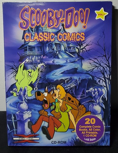 Classic Scooby-Doo Comic Books on CD Vol 1 - 20 Printable Color Comic ...