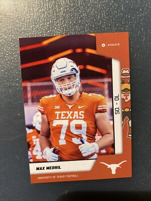 2023 ONIT Texas Longhorns FOOTBALL card MAX MERRIL | eBay