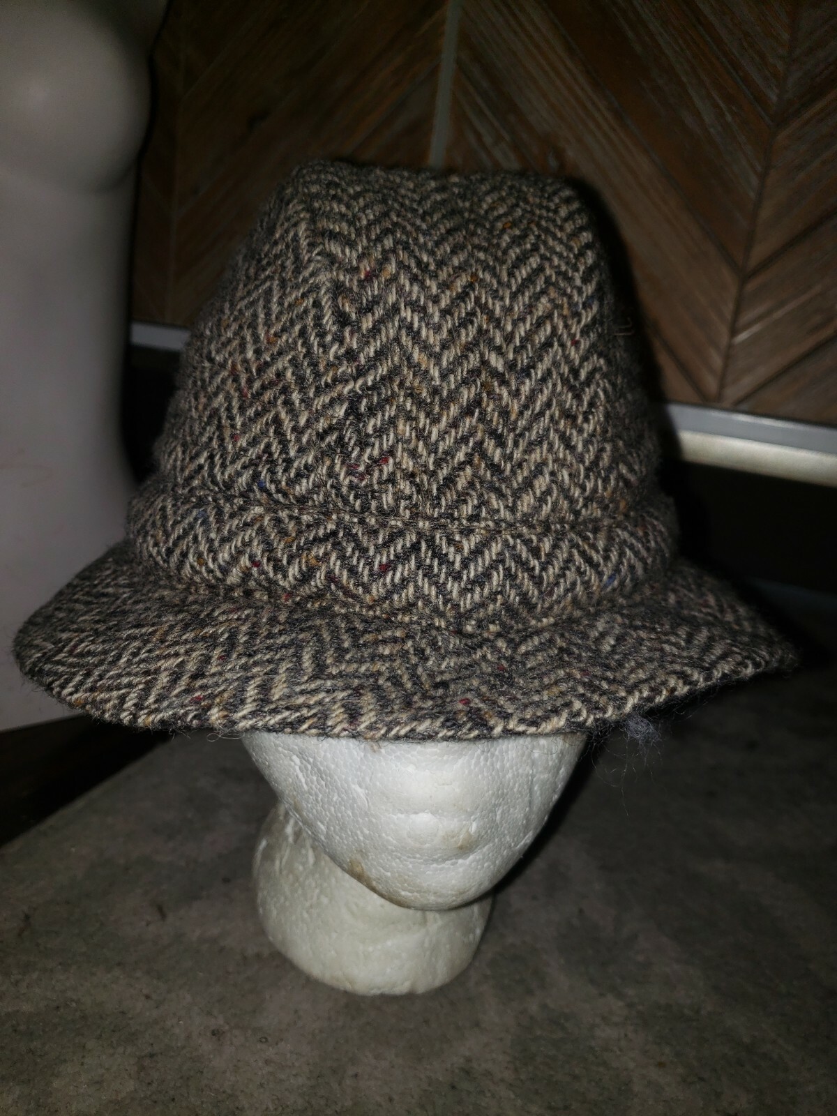 Hats of Ireland Castlebar 100% Pure Wool Donegal Tweed medium Walking ...