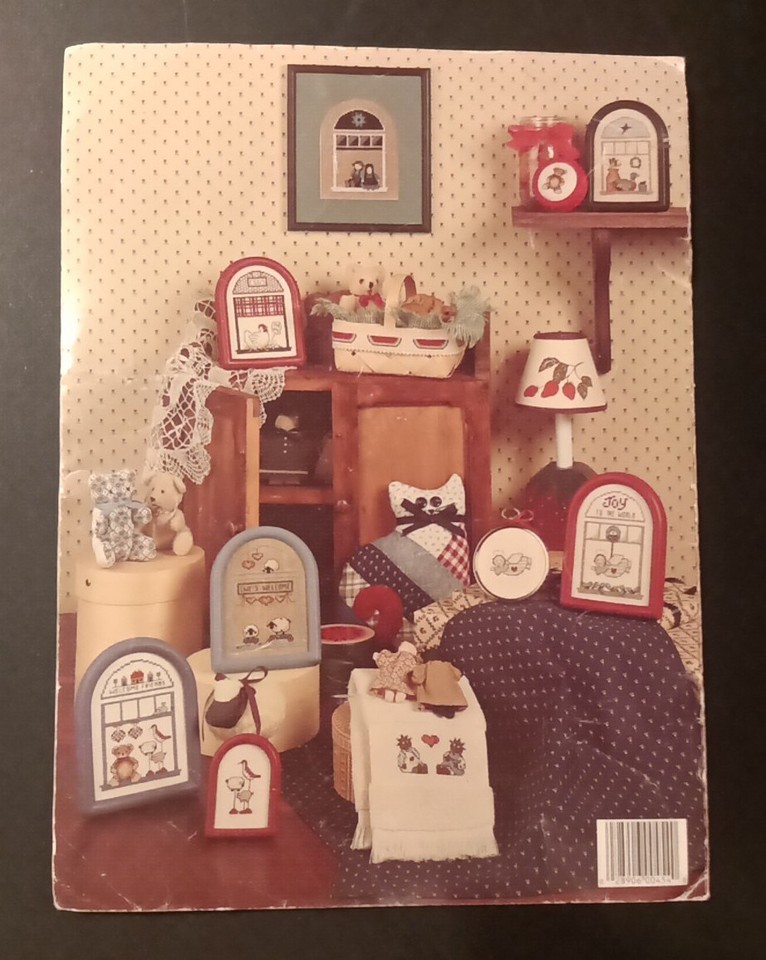 Country WIndows Counted Cross Stitch Leaflet by Leisure Arts #454 | eBay UK