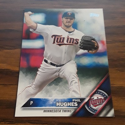 2016 Topps Phil Hughes Minnesota Twins Pitcher #161 | eBay