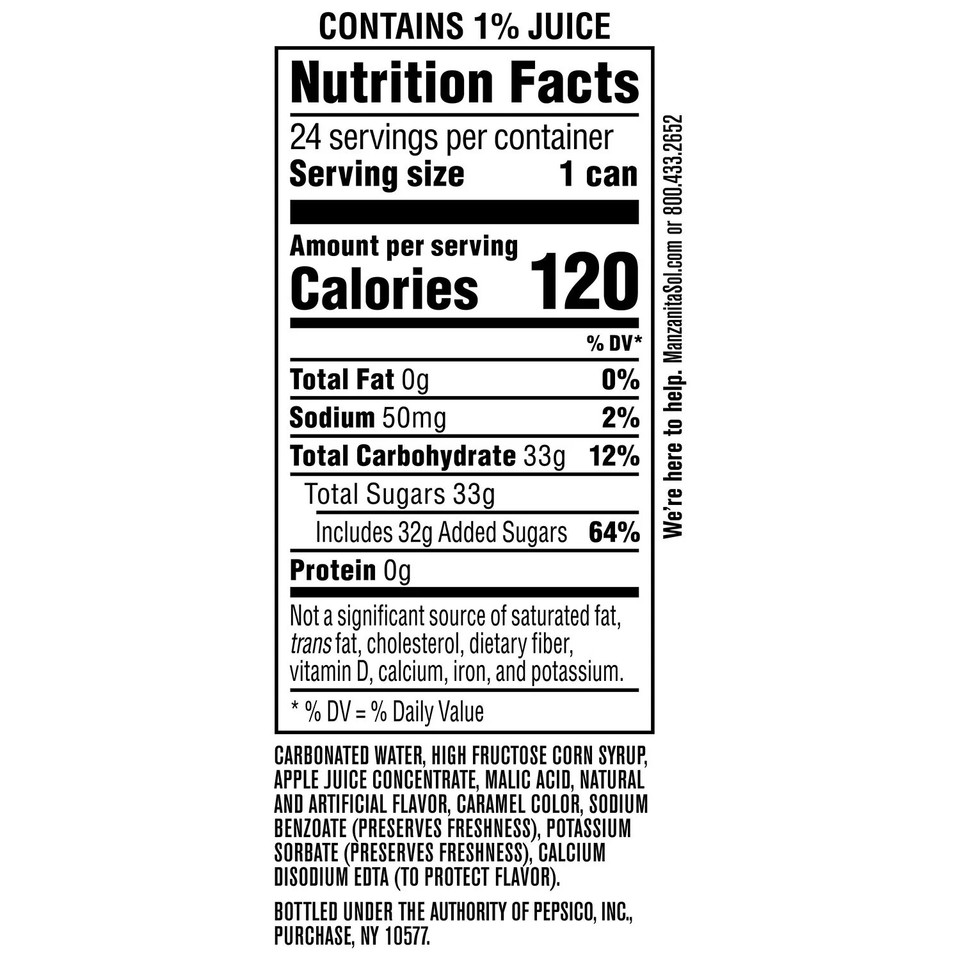 Manzanita Sol Soda Apple 12 fl. oz., 24 pk. | eBay