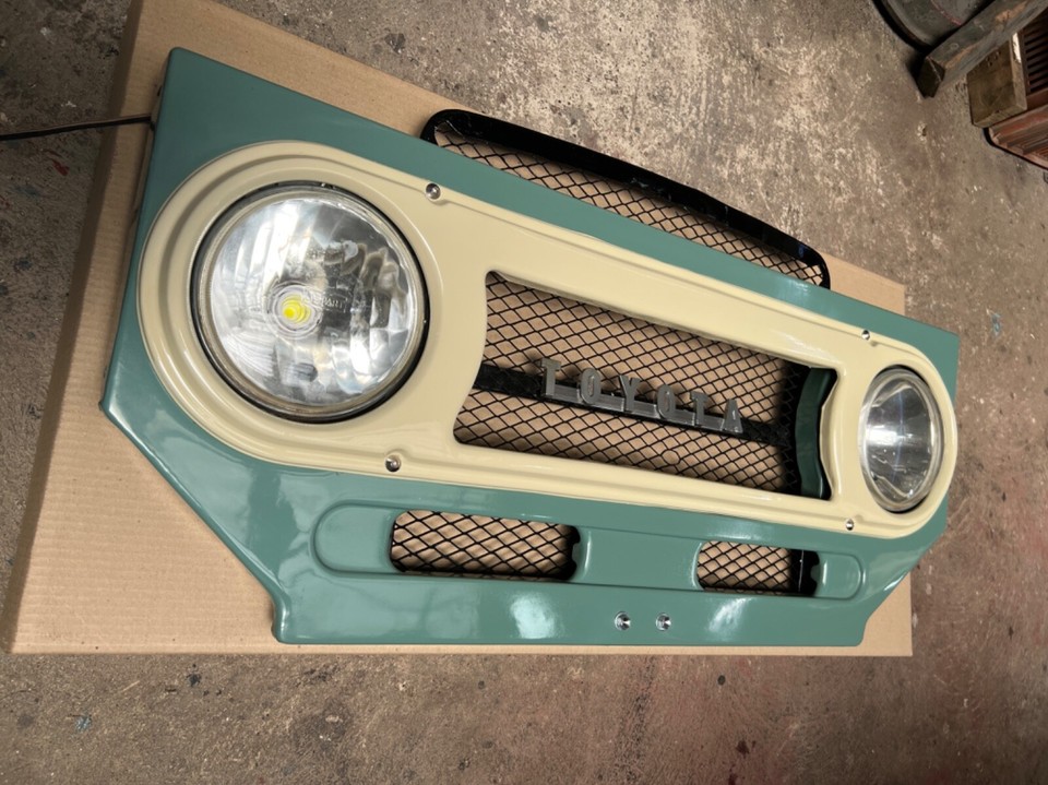 Vintage Toyota Land Cruiser FJ40 Front Bib Grille 110V Wall Hanger | eBay