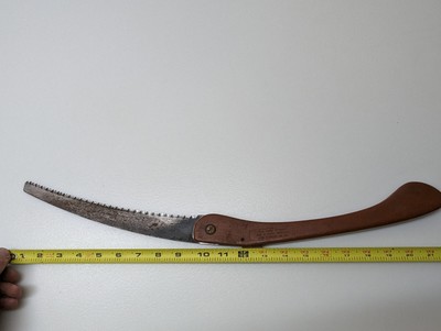 Vintage Snap-Cut 9” 910 FOLDING PRUNING SAW POCKET KNIFE USA Lockblade ...