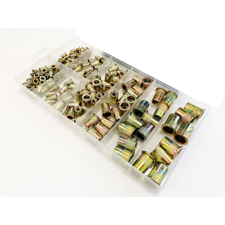 158pc Threaded Rivet Nut Insert Tool Rivnut Nutsert M4-M8 Kit | eBay UK