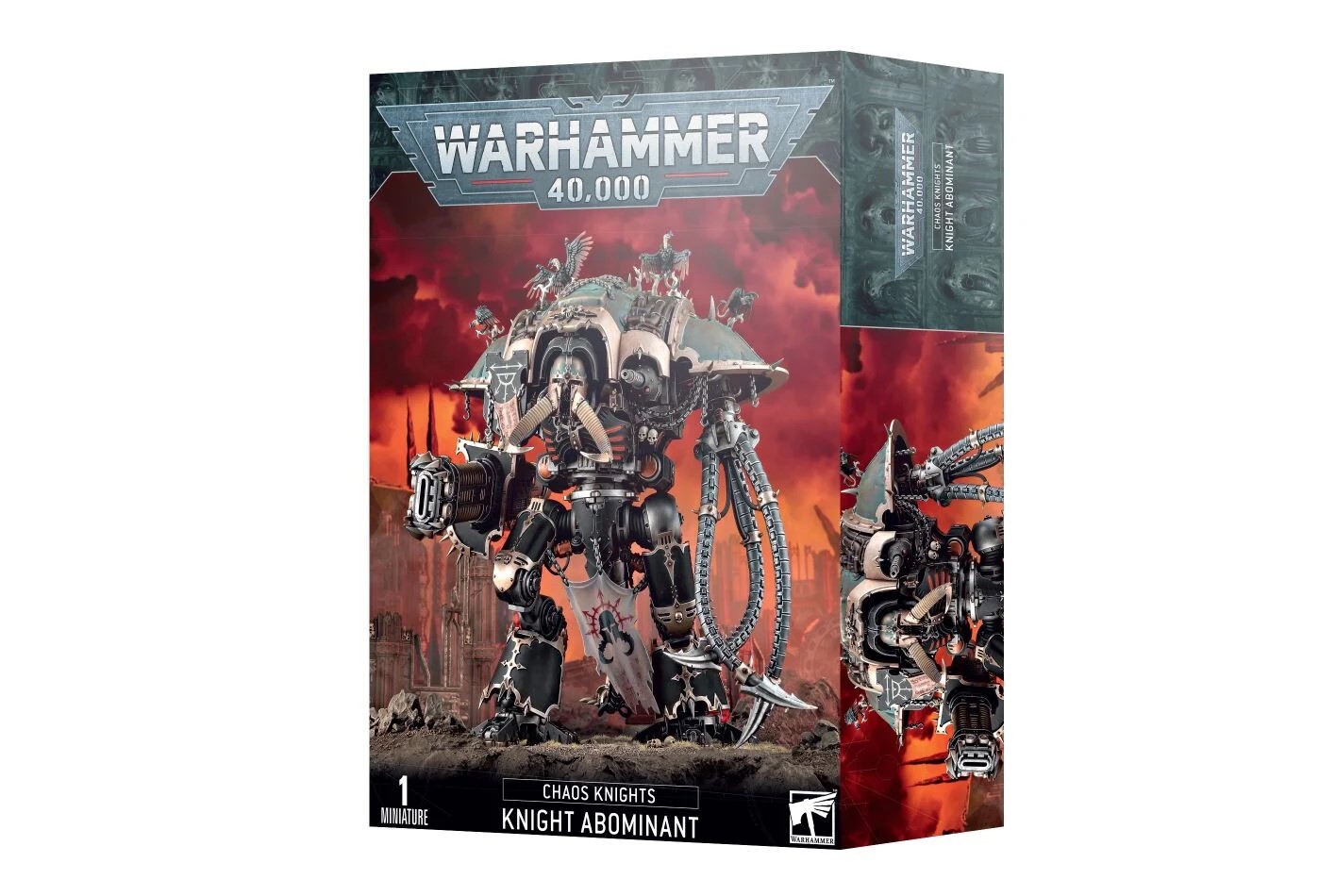 WARHAMMER 40K 40,000 CHAOS KNIGHTS KNIGHT ABOMINANT / RAMPAGER ...