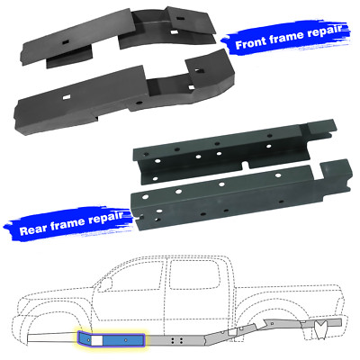Front Frame Repair & Rear Frame Rust Repair kit for 2005-2015 Toyota ...
