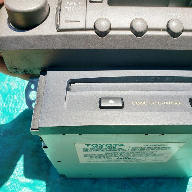 86120-50590 2001 Lexus Ls430 Mark Levinson Radio CD Player Receiver 6 ...