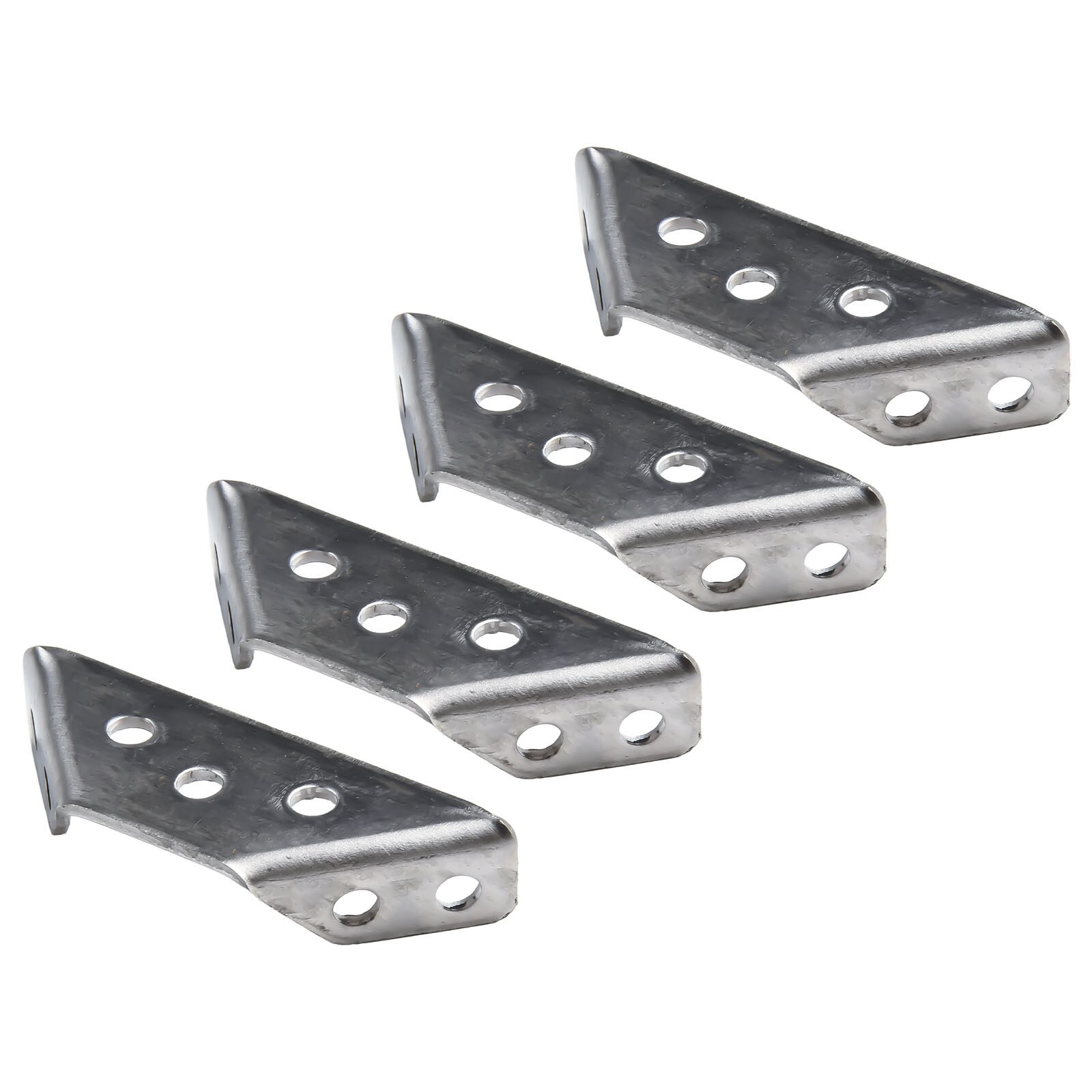 Stainless Steel Corner Brackets for Wood Connection Pack of 4 Solid ...