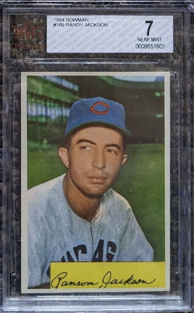 1954 Bowman - #189 Randy Jackson for sale online | eBay